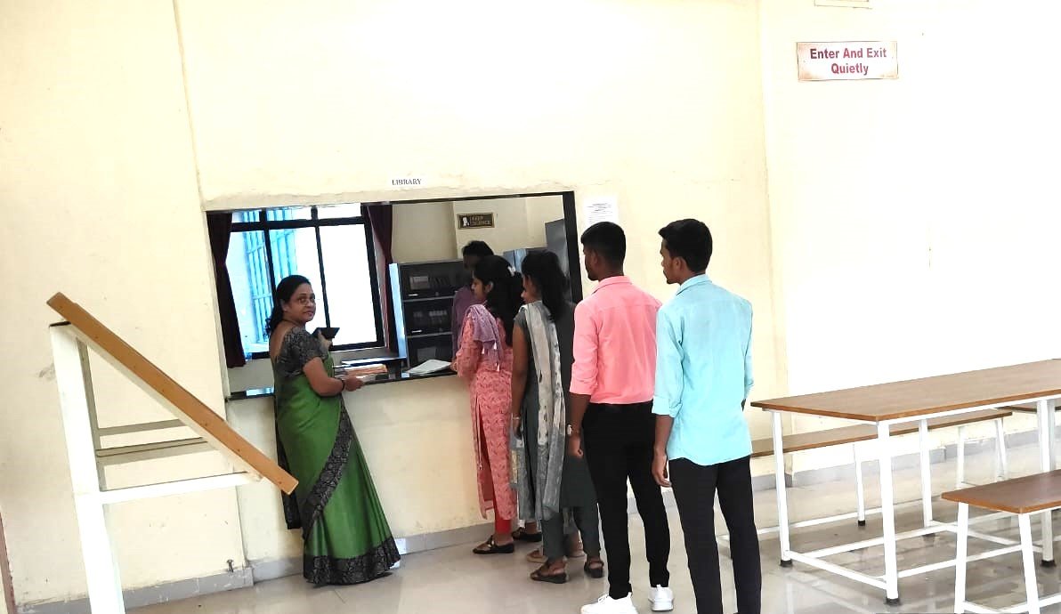 Library - M.S College of Law, Wada